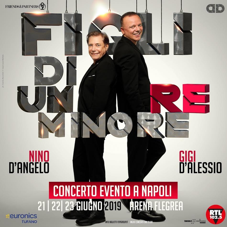 Gigi D'Alessio e Nino D'Angelo per la prima volta insieme: 3 concerti a giugno a Napoli | Sky TG24