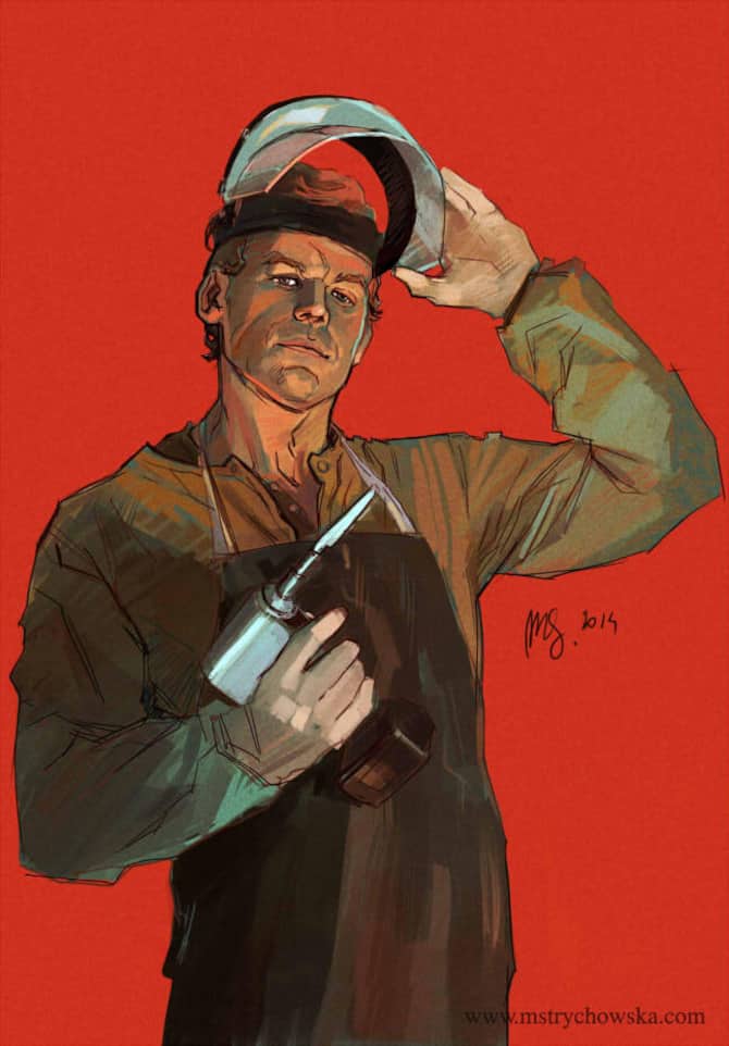 Dexter: fan art belle 'da morire'!! | Sky TG24