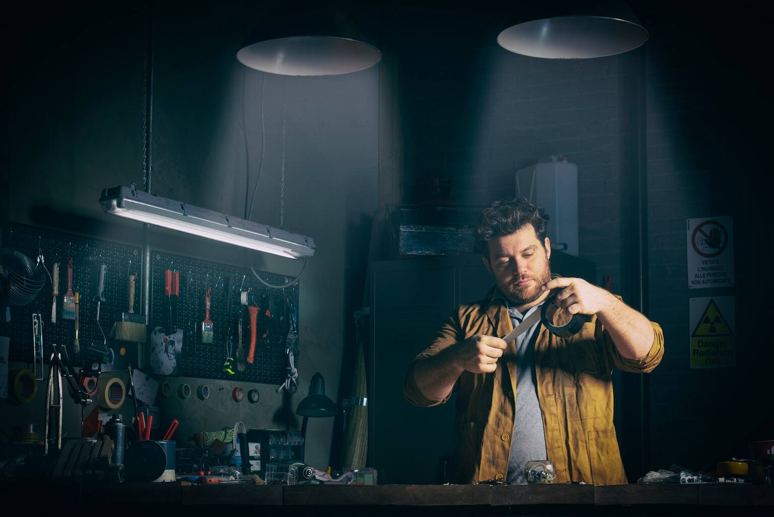 Rulof, il re del fai da te è il padrone di casa a Fufforial. L ...