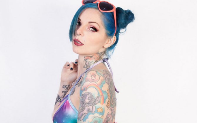 Riae, la più sensuale delle Suicide Girls | Sky TG24