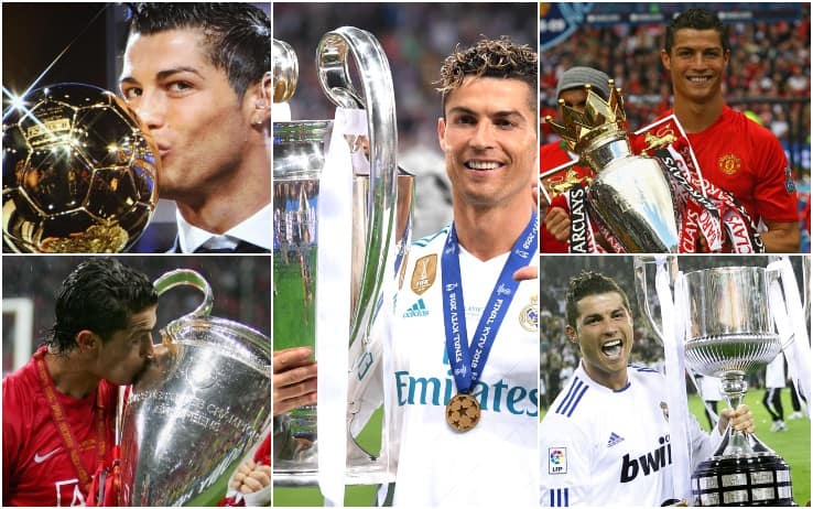Cristiano Ronaldo, una carriera da urlo. Tutti i trofei del suo ...