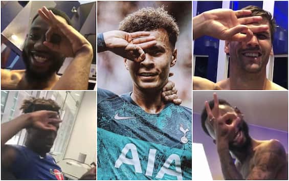 Tottenham, Alli e l'esultanza impossibile: nessuno riesce a imitarlo ...