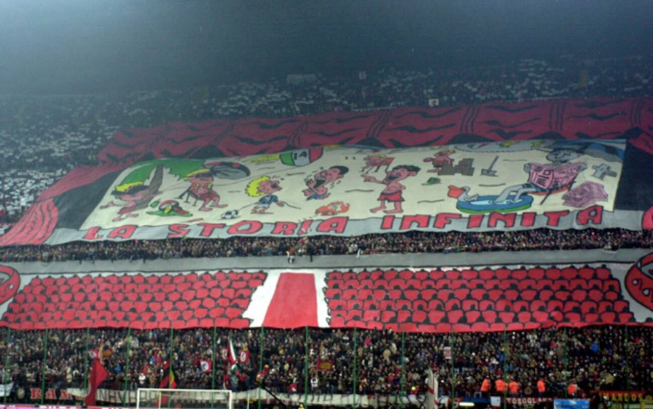 Inter-Milan, il derby delle curve: tutte le coreografie più belle. LE ...