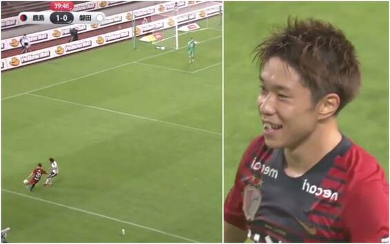 Giappone, Yuta Koike segna un gol straordinario: non ci crede nemmeno lui! IL VIDEO | Sky Sport