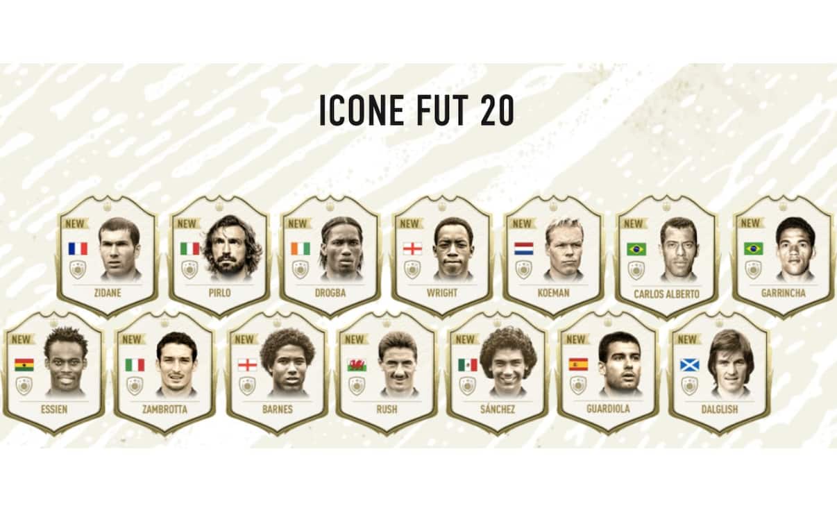 FIFA 20, tutte le 'icone' di Ultimate Team: dalle nuove leggende alle ...