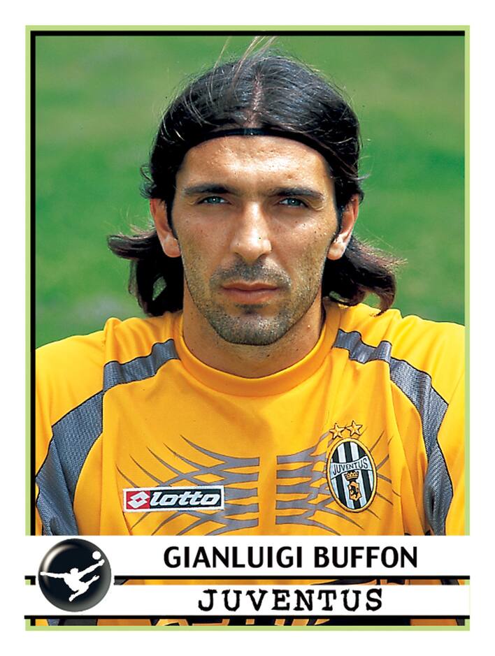 Buffon, l'evoluzione di un mito nelle figurine Panini | Sky Sport