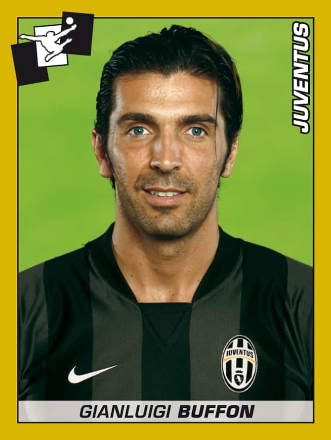 Buffon, 40 anni da icona: l'evoluzione di un mito nelle figurine Panini ...