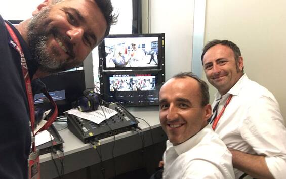 Kubica a Monza, giorno da commentatore per Sky: 'Sogno chance in F1 ...