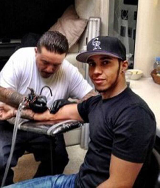 Hamilton, tutti i tatuaggi del campione del mondo di Formula 1 2018 ...