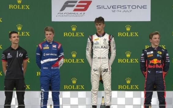 Formula 3, GP Silverstone: Pulcini vince Gara 2. 2° Shwartzman, in ...