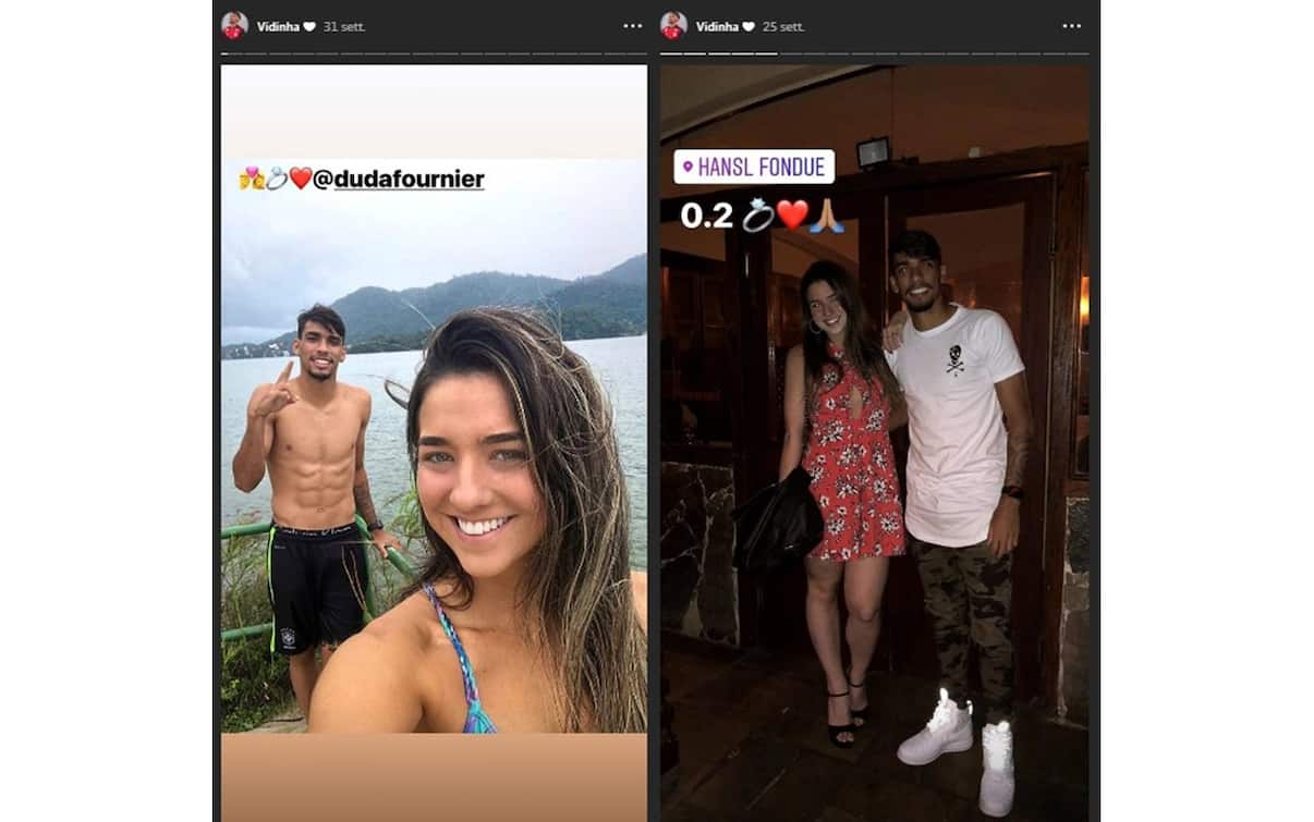 Maria Eduarda Fournier, la 'fatina' del Mago Paquetá. LE FOTO | Sky Sport