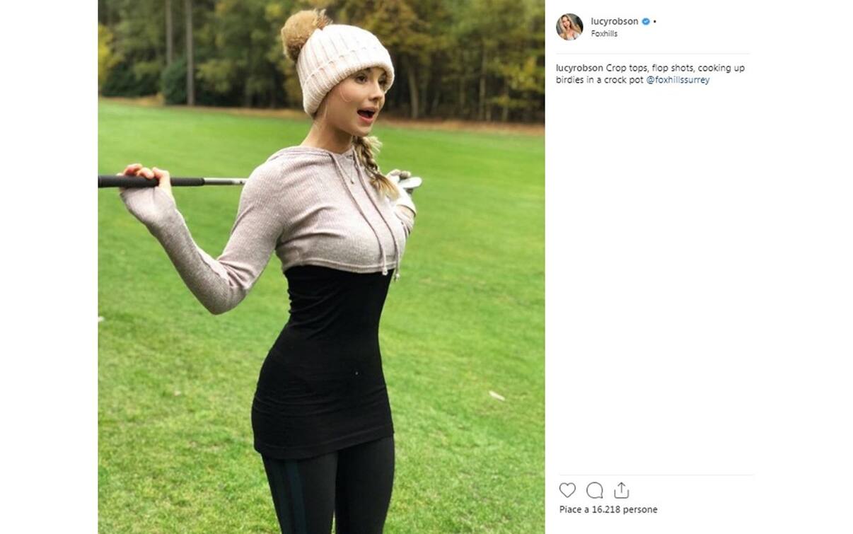 Lucy Robson, che colpi: la golfista più sexy! LE FOTO | Sky Sport