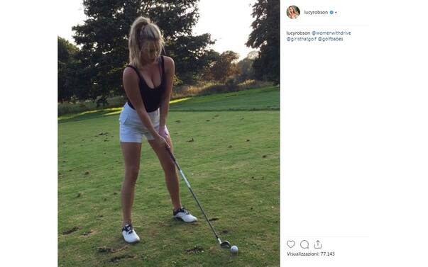 Lucy Robson, che colpi: la golfista più sexy! LE FOTO | Sky Sport