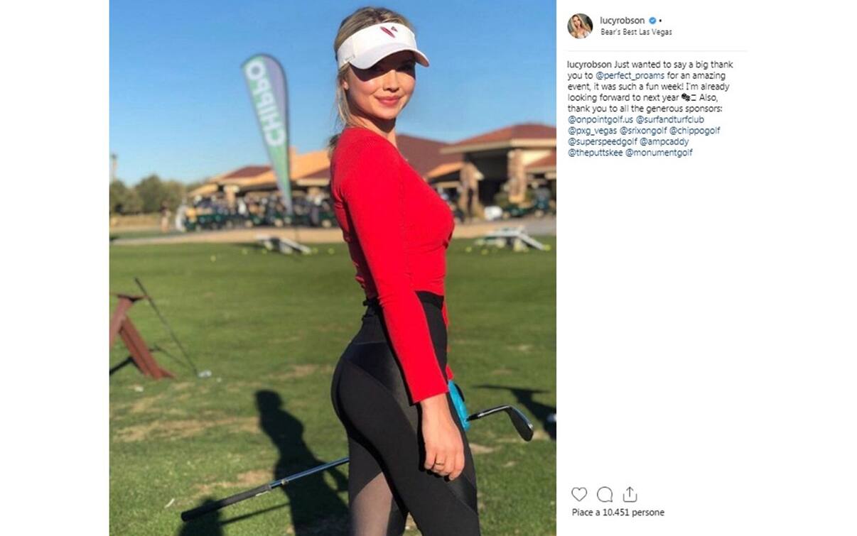 Lucy Robson, che colpi: la golfista più sexy! LE FOTO | Sky Sport