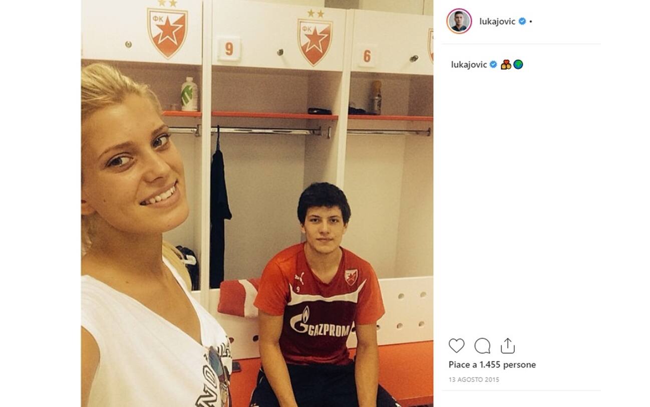 Andjela Manitasevic, chi è la fidanzata di Luka Jovic. LE FOTO | Sky Sport