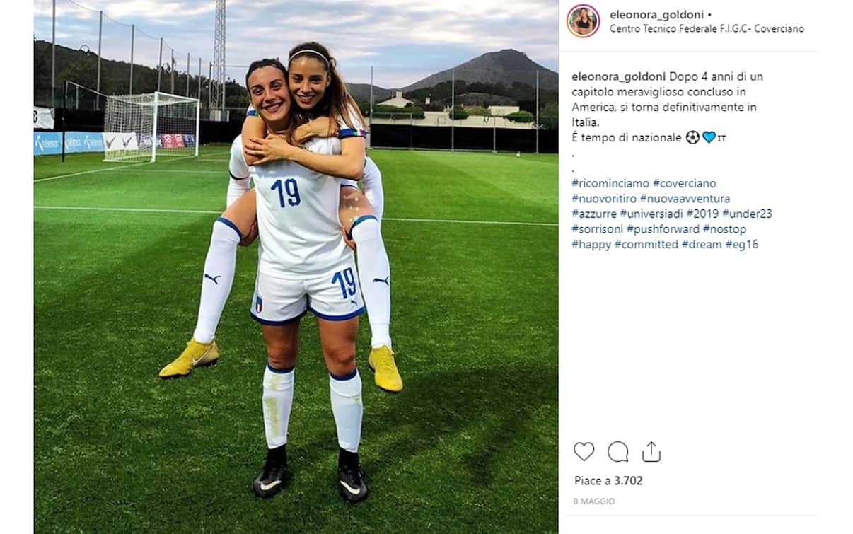 Mondiali femminili: chi è Eleonora Goldoni, 'portafortuna' delle ...