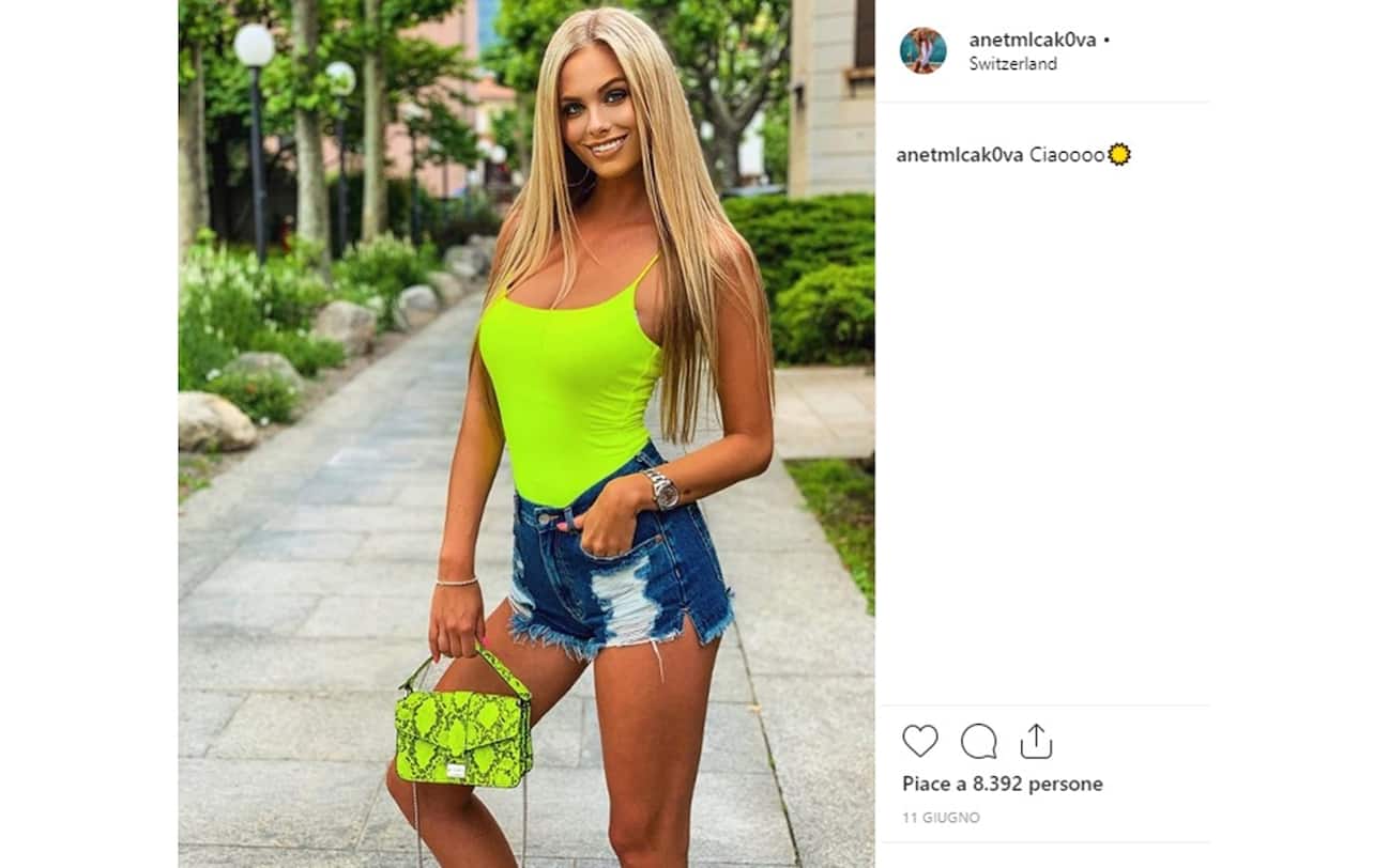 Anet Mlcakova, chi è la 'Monster girl' fidanzata con Niccolò Canepa. LE ...