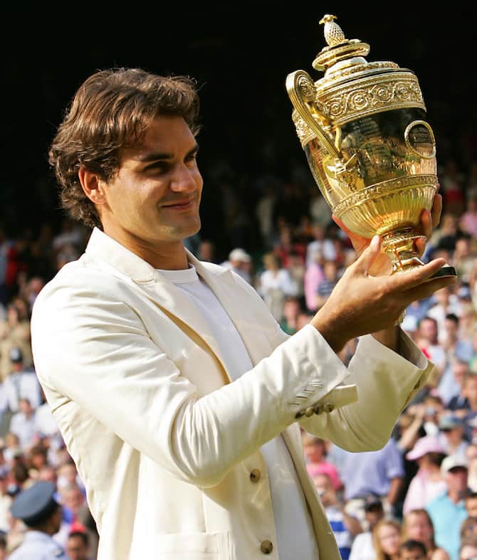 Wimbledon, le sette magie di 'king' Roger Federer | Sky Sport