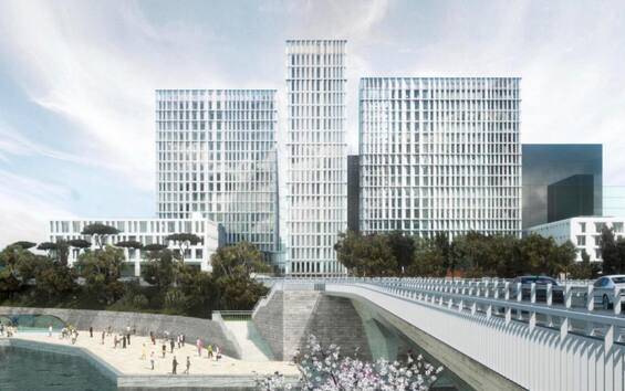 Roma, la sindaca Raggi: “Avviati i cantieri per le nuove Torri Eur ...