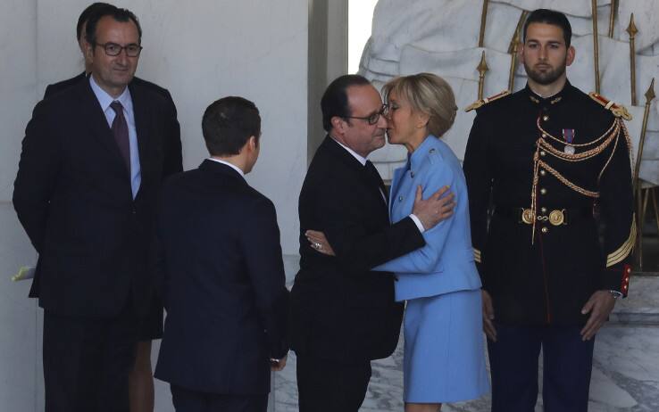 Emmanuel Macron e Brigitte: tutte le foto