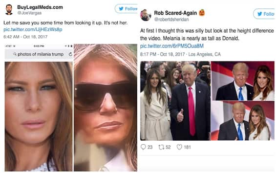 'Melania Trump ha una sosia': le foto diventano virali sui social | Sky ...
