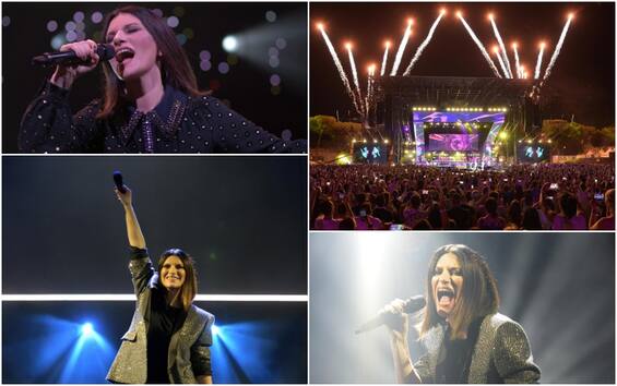 Laura Pausini In Concerto Al Circo Massimo Ora Il Colosseo Foto