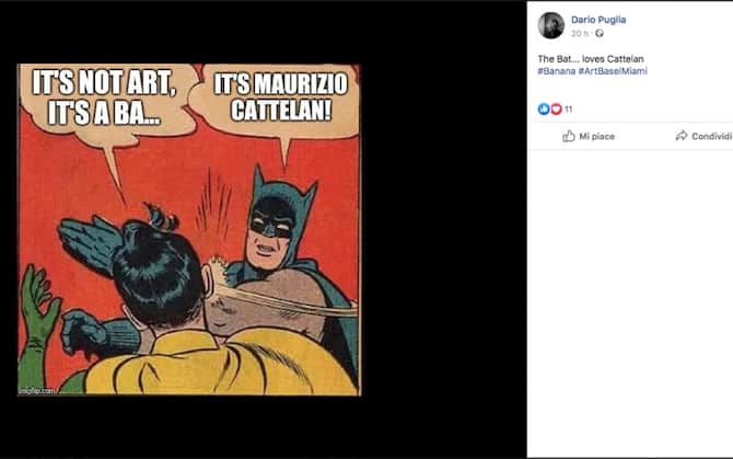 La banana di Cattelan da 120mila dollari, i meme più divertenti sui ...