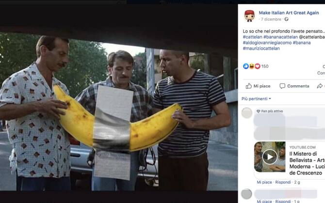 La banana di Cattelan da 120mila dollari, i meme più divertenti sui ...