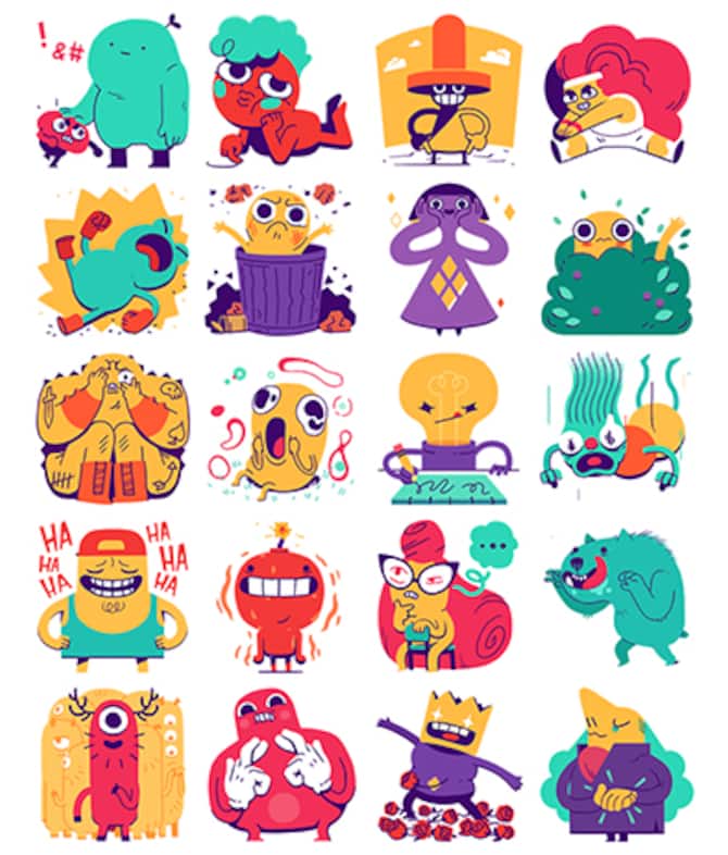 Sticker, ecco i più divertenti di WhatsApp. FOTOGALLERY | Sky TG24